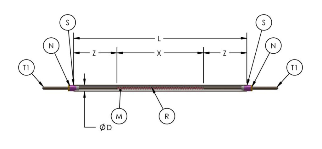 2000w 2kW Heating Element - Immersion Heaters UK