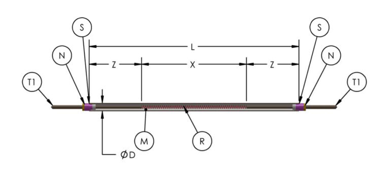 2000w 2kW Heating Element - Immersion Heaters UK