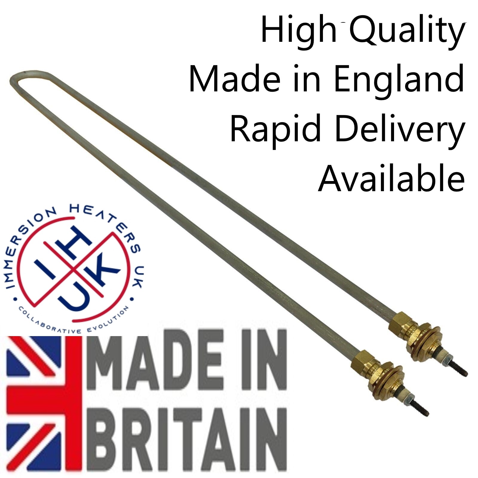 U Bent 42" 1050mm Heating Element - Immersion Heaters UK
